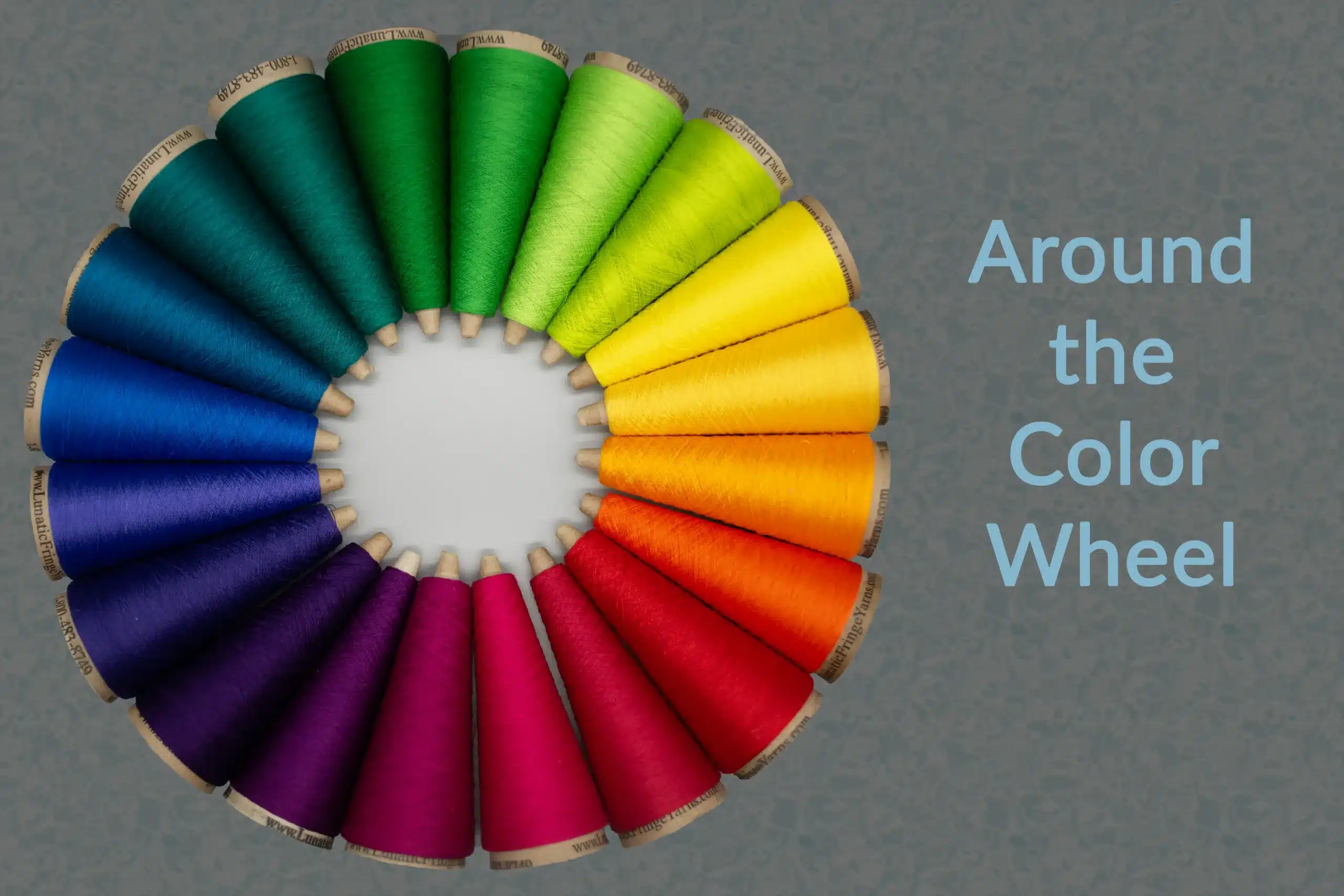 Arranging to Weave a Color Gamp - Blog Post - Lunatic Fringe Yarns